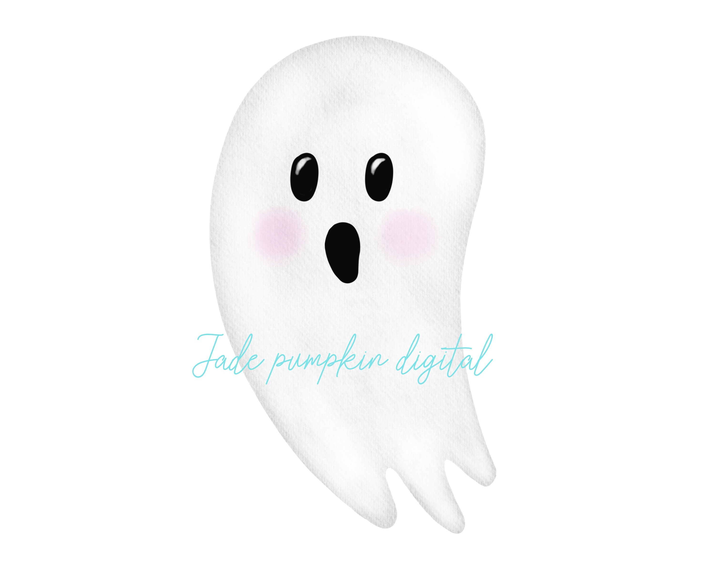 Ghost Clipart Cute Ghosts Clipart Halloween Clipart - Etsy