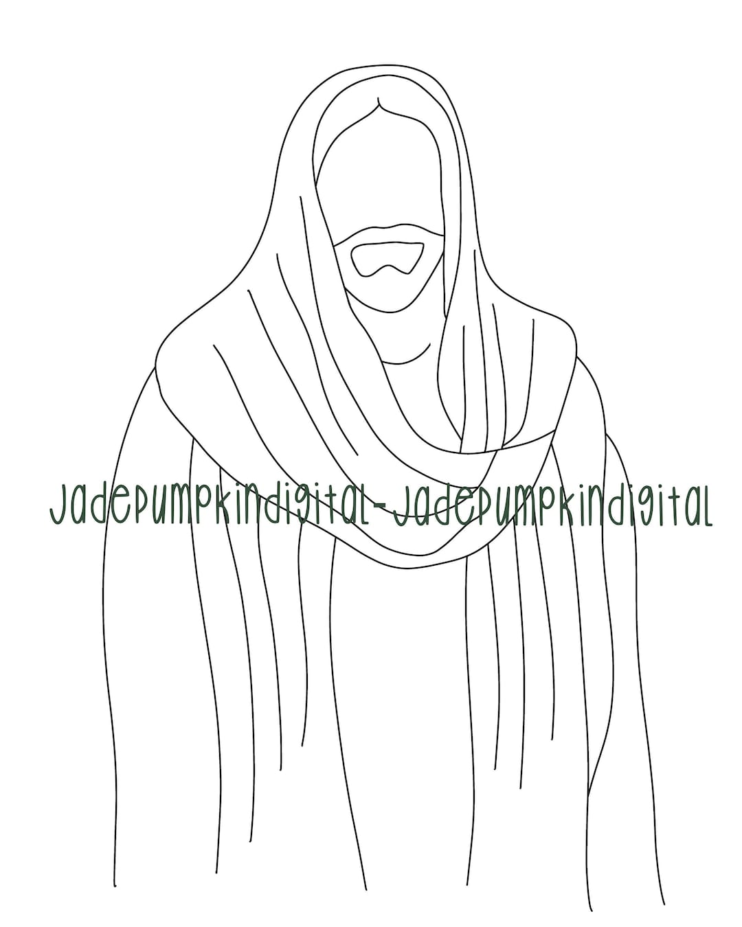 Christ Clipart, Simple Drawings of Christ, Primary Clipart, Jesus ...