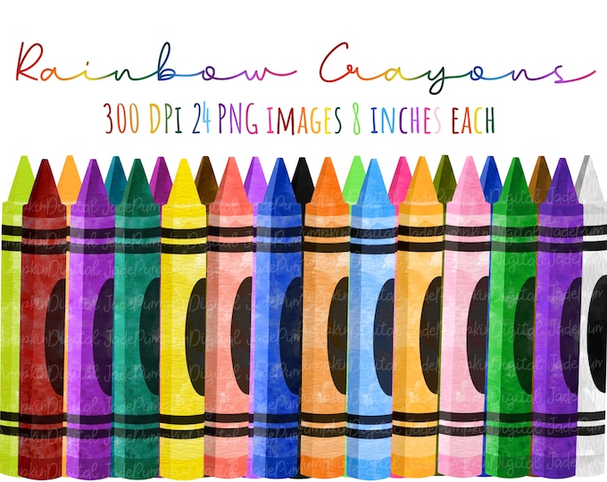 Crayon Clipart, Preschool Clipart, Teacher Appreciation Week Clipart ...