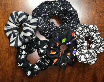 Blood Splatter Scrunchie, Bloody Scrunchy, Fall Scrunchies, Halloween ...