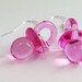 Retro 90s Nostalgia Plastic Pacifier Earrings one Pair - Etsy