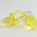 Retro 90s Nostalgia Plastic Pacifier Earrings one Pair - Etsy