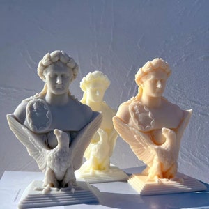 Big France Emperor Napoleon Bonaparte With Eagle Bird Statue Silicone ...