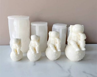 Astronaut Candle Mold - Etsy
