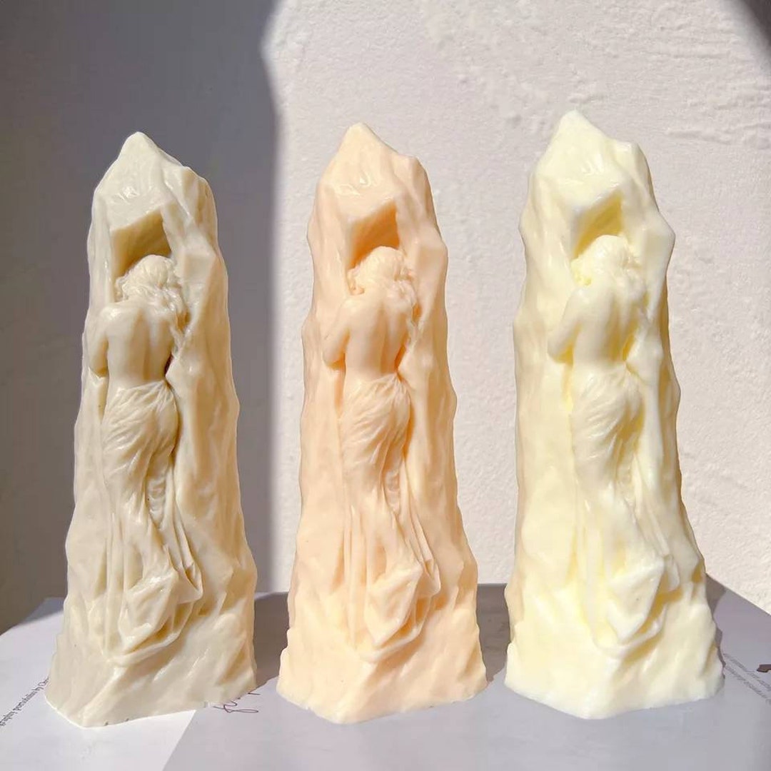 Big Sculpture Shaped Religious Statue Silicone Mold Candle Making Mold ...