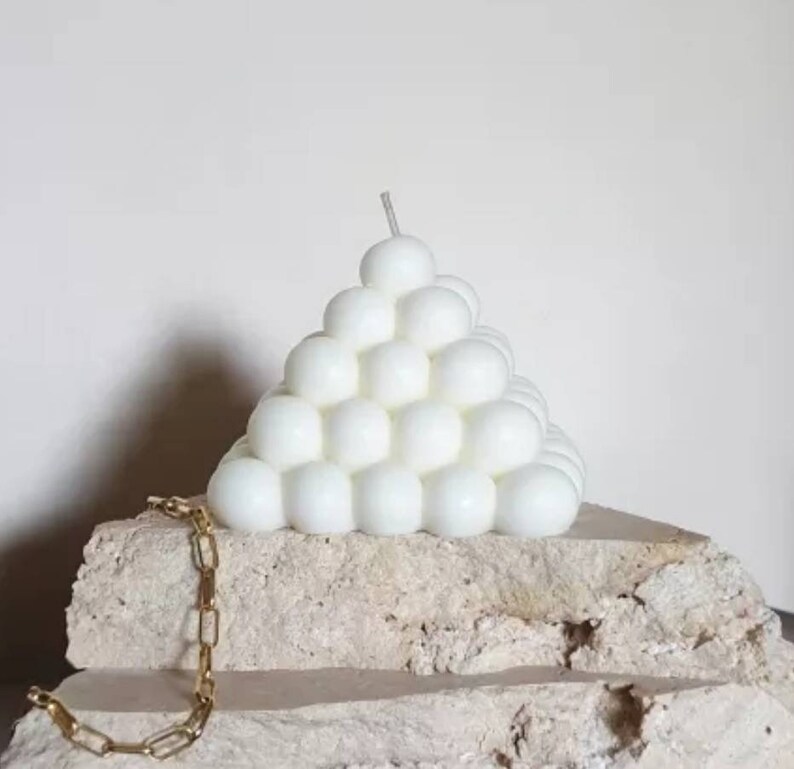 Pyramid Shaped Cone Aesthetic Abstract Silicone Mold Big - Etsy