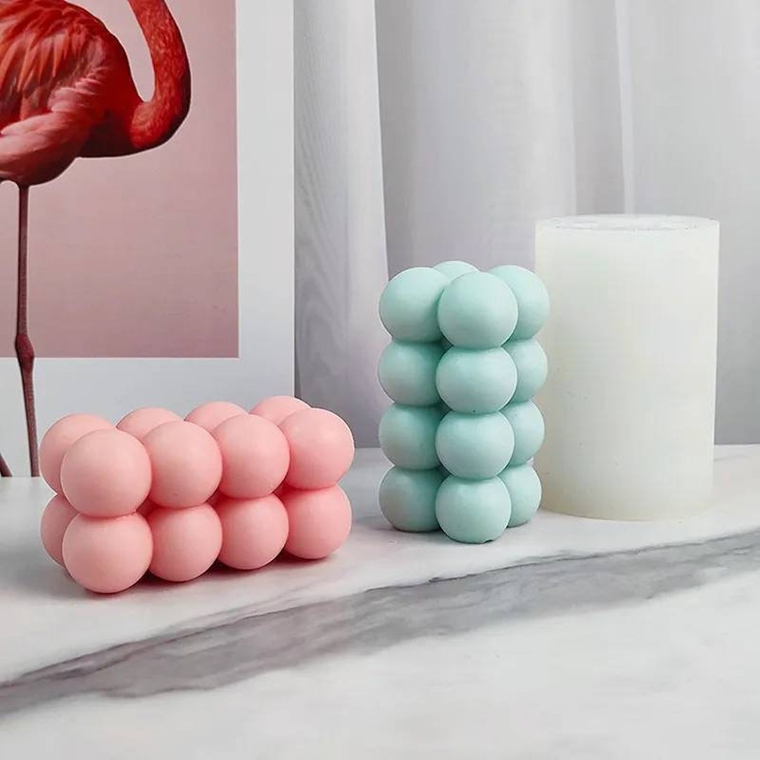 Cool Aesthetic Abstract Silicone Mold Candle Making Molds Big Mould ...