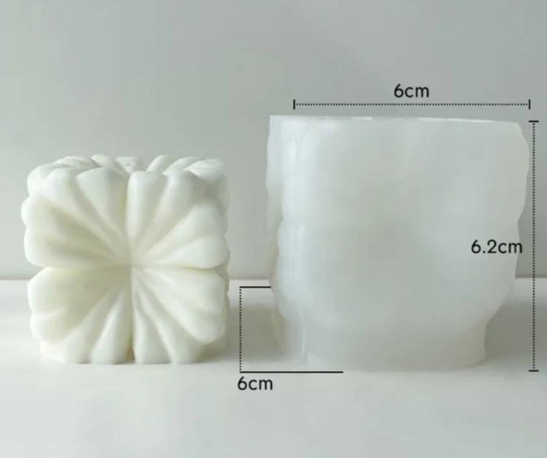 Cool Aesthetic Abstract Silicone Mold Candle Making Molds Big Candles ...