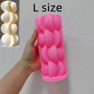 Cool Aesthetic Abstract 3D Silicone Mold Candle Making Sculpture Big ...