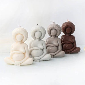 Female Figure Big Silicone Mold Chocolate Candy Candle Making Molds ...