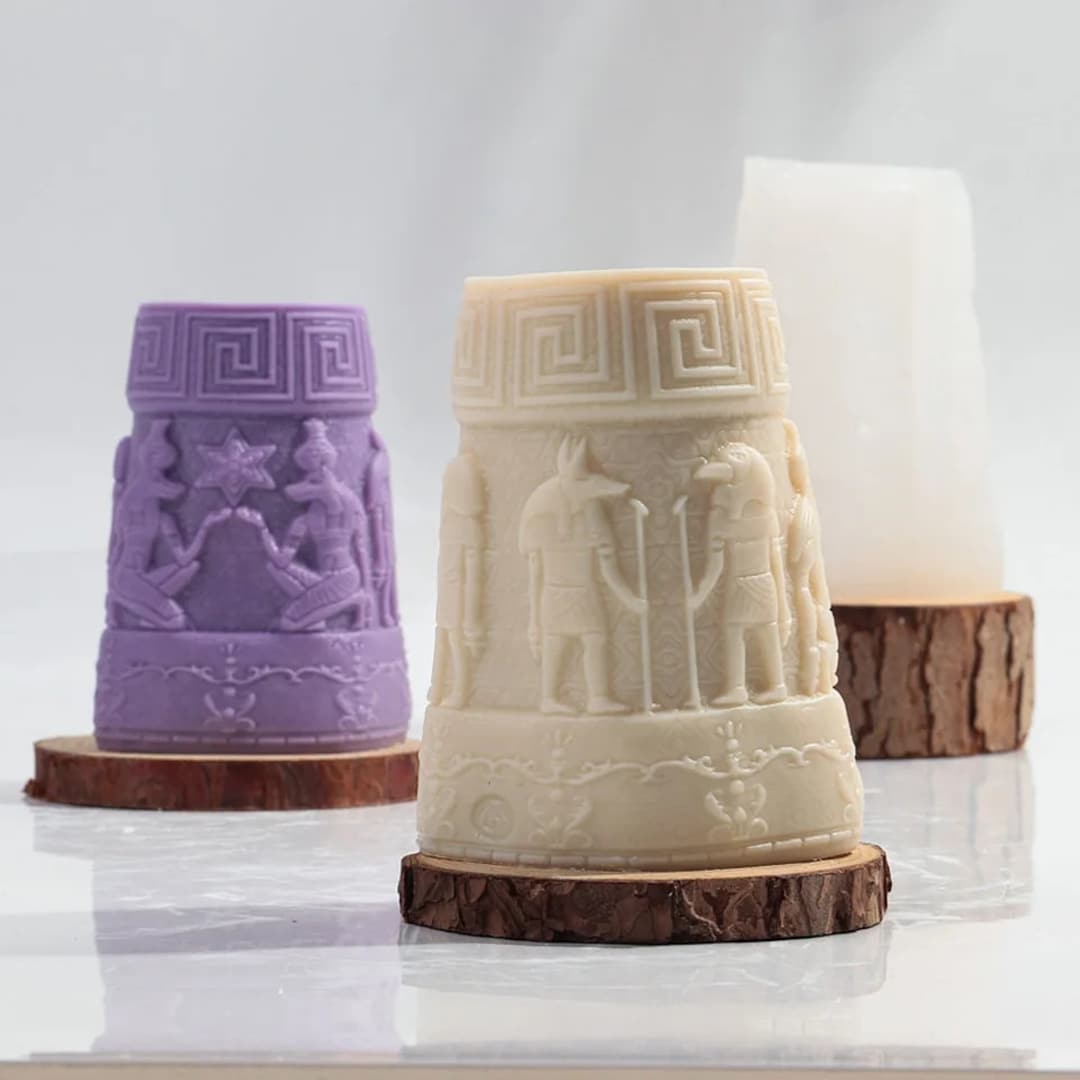 Big Egyptian Symbols Ancient Egypt Statues Food-grade Silicone Mold ...