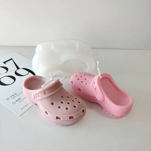 Food-grade Crocs Shaped Silicone Mold 3D Large Big Croc Shoes Shoe ...