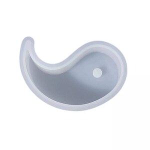 3D Yin Yang Silicone Mold Hippie Decoration Candle Making Chocolate ...