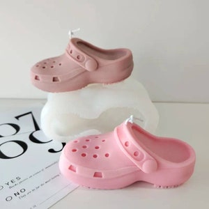 Food-grade Crocs Shaped Silicone Mold 3D Large Big Croc Shoes Shoe ...