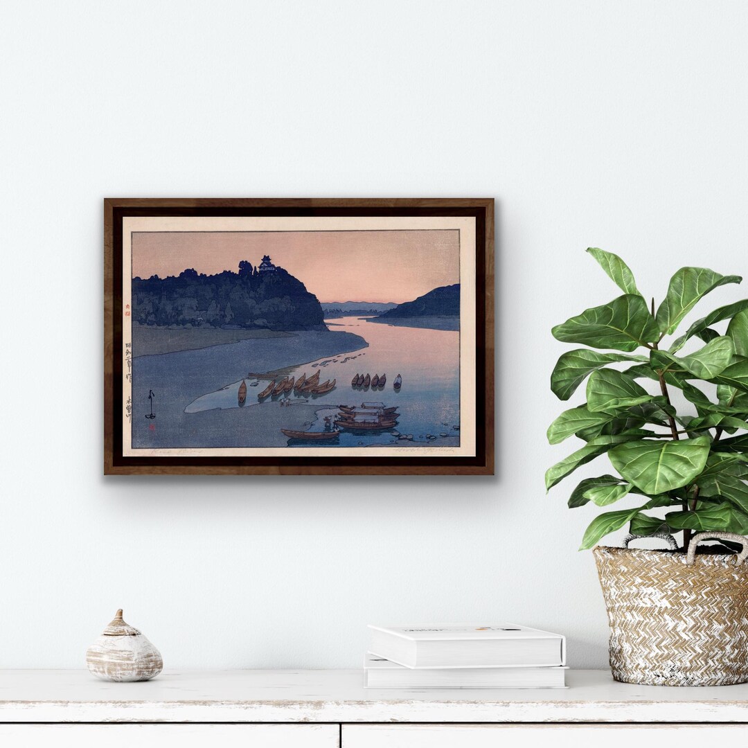 Hiroshi Yoshida Shin-hanga Woodblock-japanese Fine Art Giclee Print ...