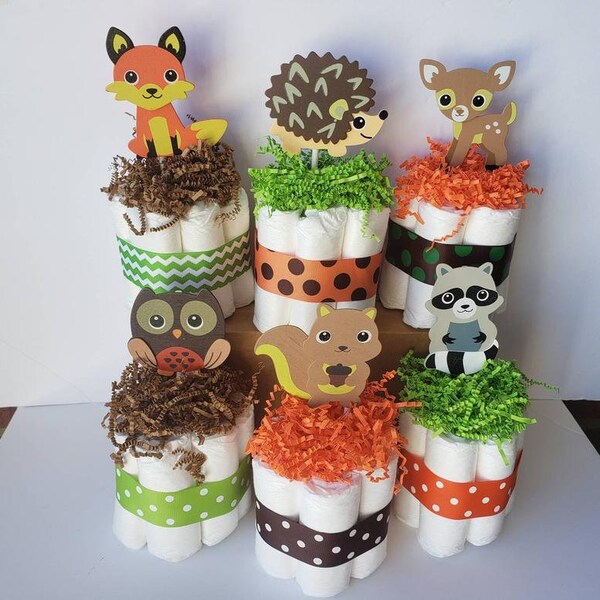 Mini Diaper Cakes - Etsy