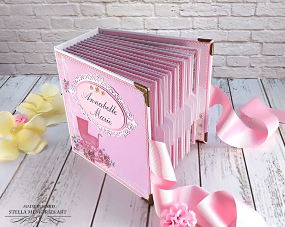 Custom First Year Baby Album Personalized Baby First Book | Etsy