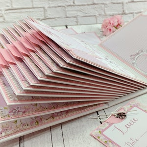 Premade Baby Girl First Year Scrapbook Album, First Baby Book, New ...