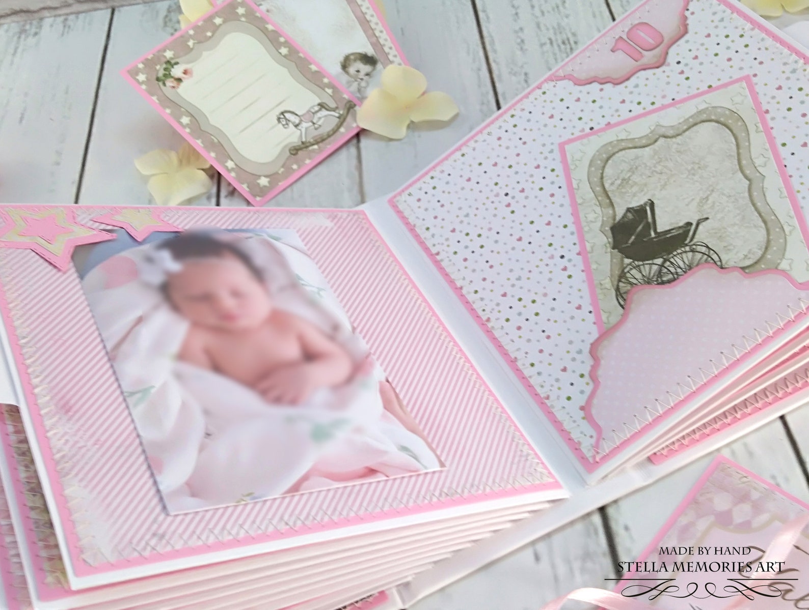 Custom First Year Baby Album Personalized Baby First Book - Etsy