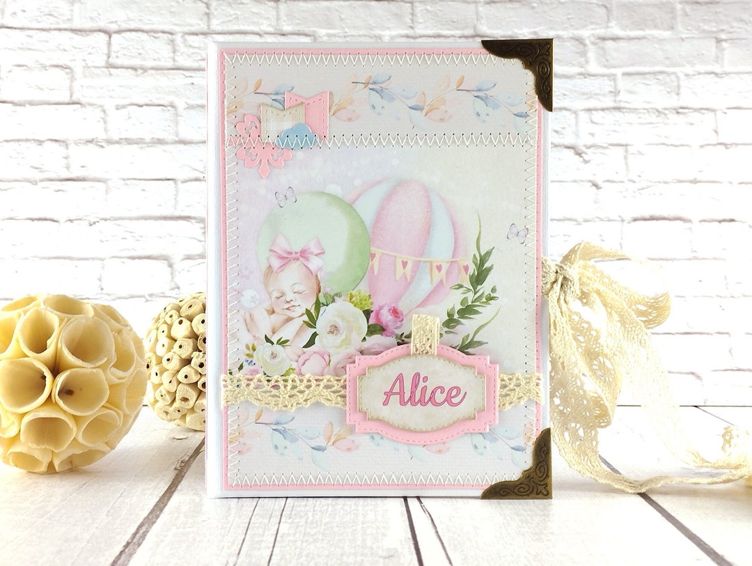 Premade Personalized 6x4 Mini Baby Girl Book, New Granddaughter Gift ...