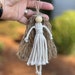 Christmas Ornament, Macrame Ornament, Christmas Tree Ornament - Etsy