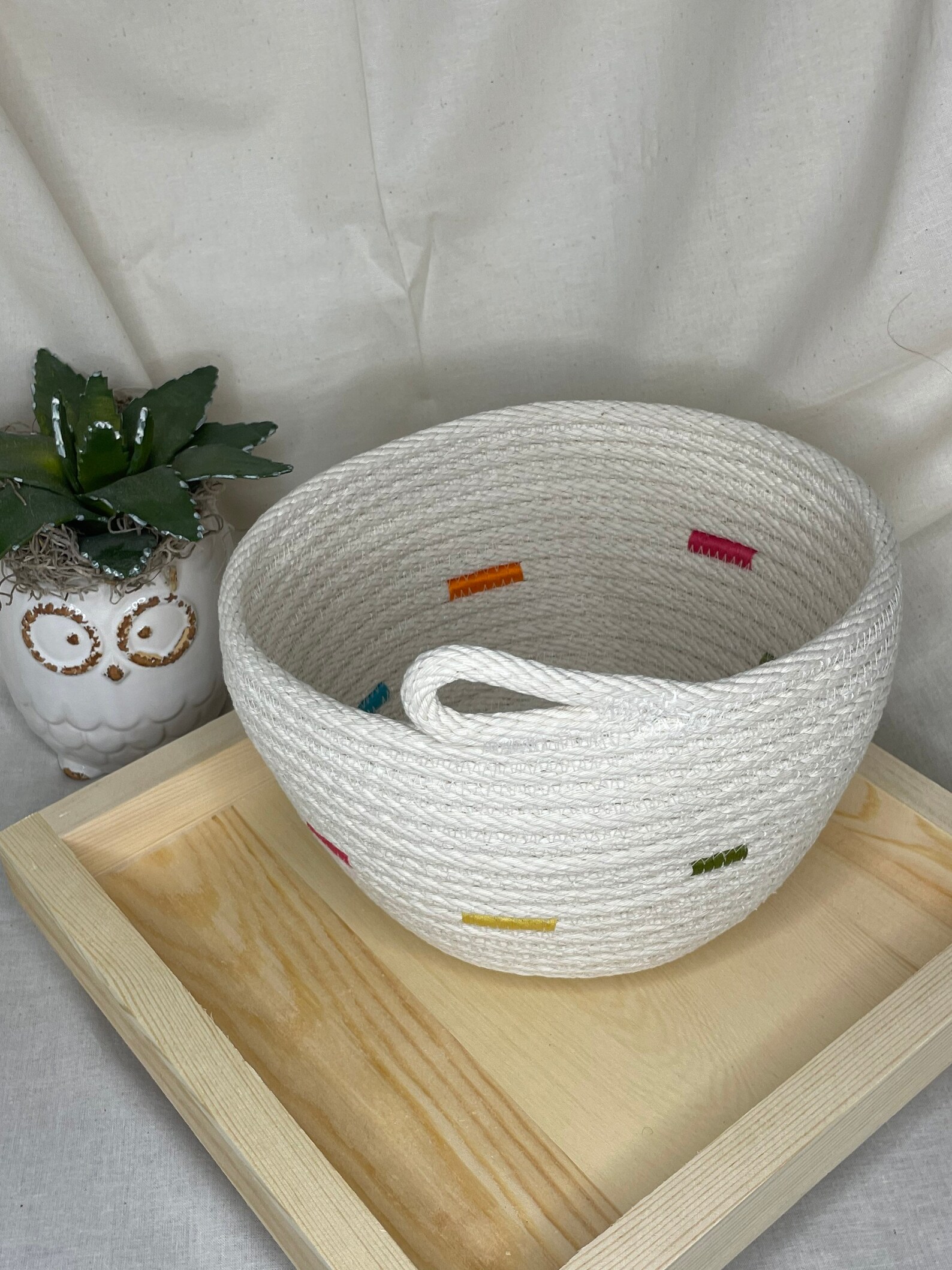 Cotton Rope Bowl - Etsy