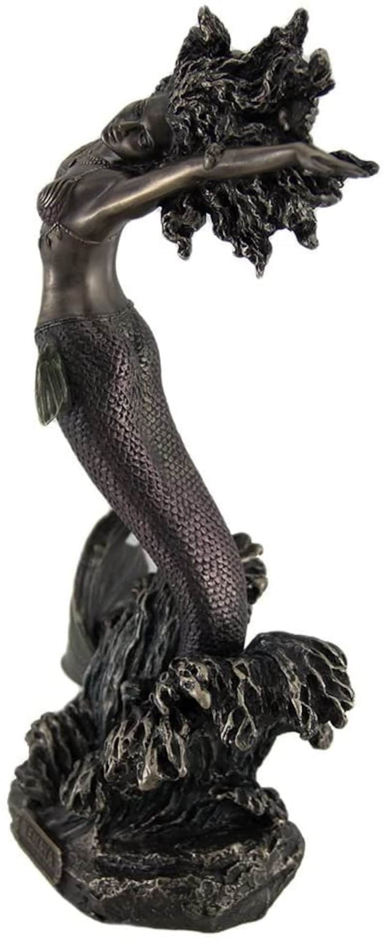 Ocean Goddess Yemaya Mother of the Seas Bronze Finish Statue - Etsy