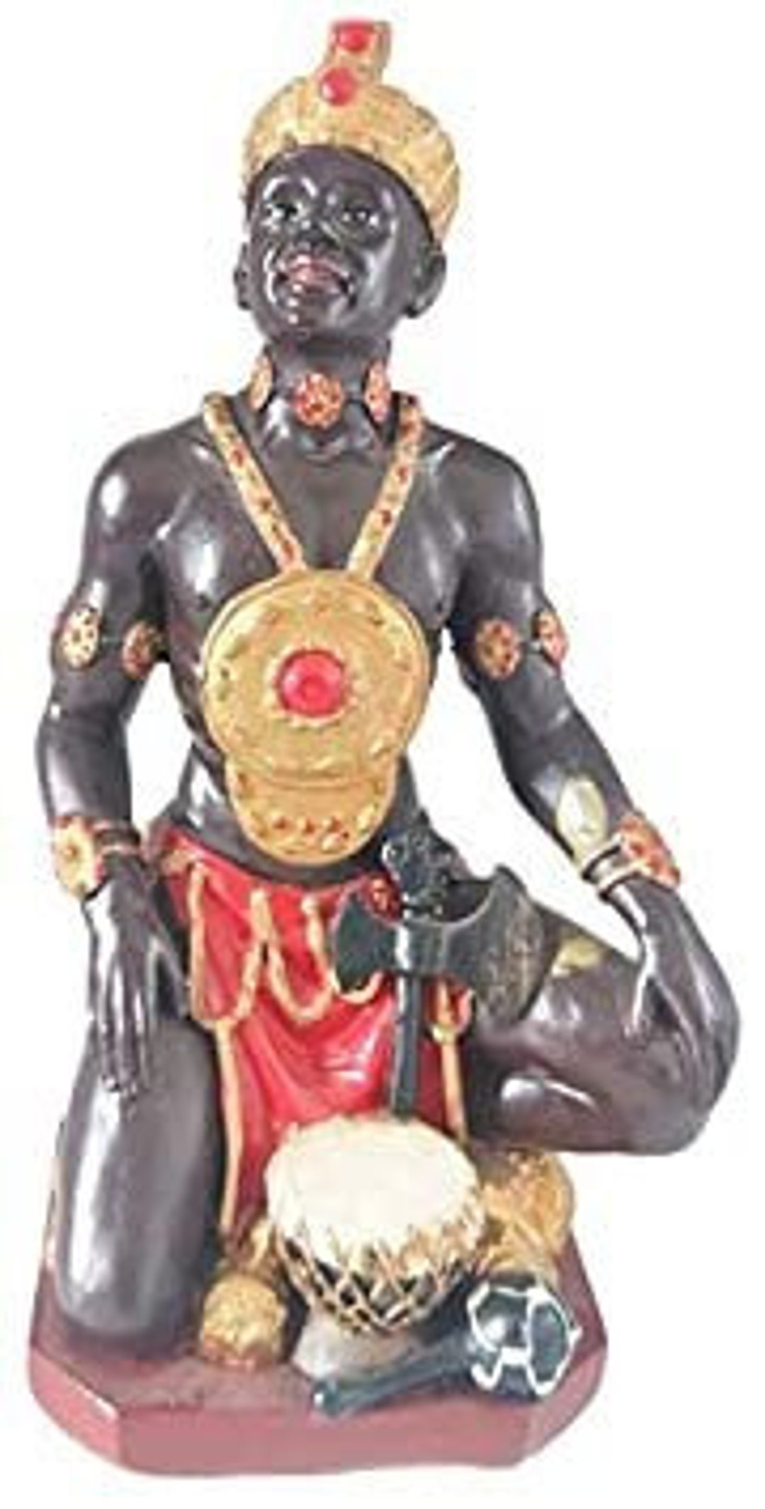 Orisha Shango Statue Orisha Chango Statue Chango Estatua - Etsy UK