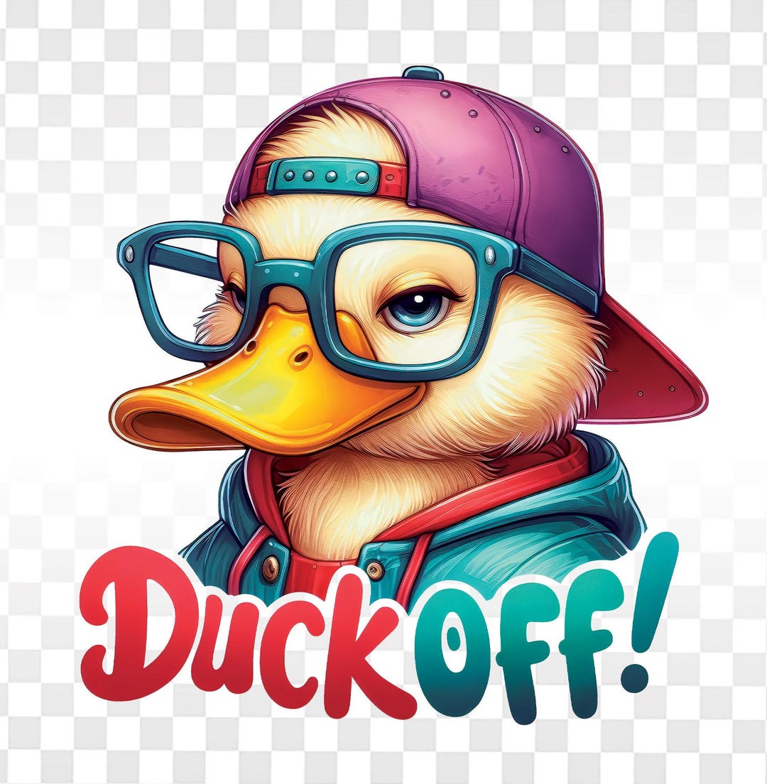Funny ‘duck Off’ PNG, Sarcastic Quote Png, Funny Shirt Png, Sassy Funny ...