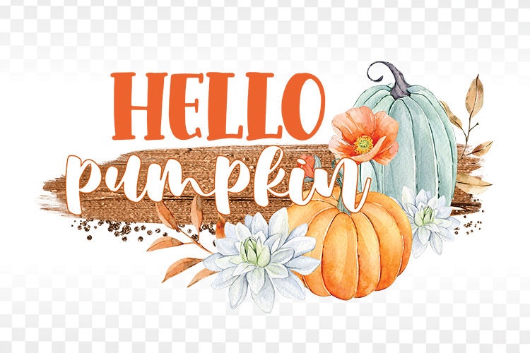 Hello Pumpkin Png Fall Png Sublimation Fall Png Files for - Etsy