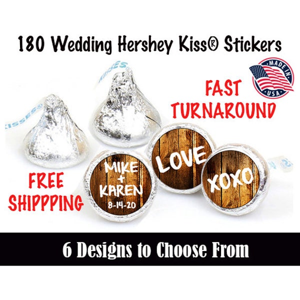 Hershey Kiss Sticker Etsy