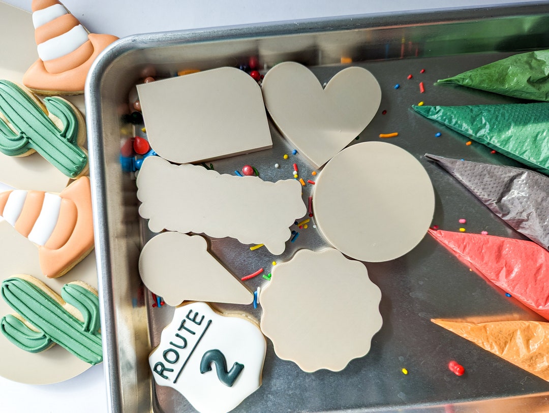 3D Printed Practice Cookies Set, PLA Food Safe, Set of 6 Perfect for ...