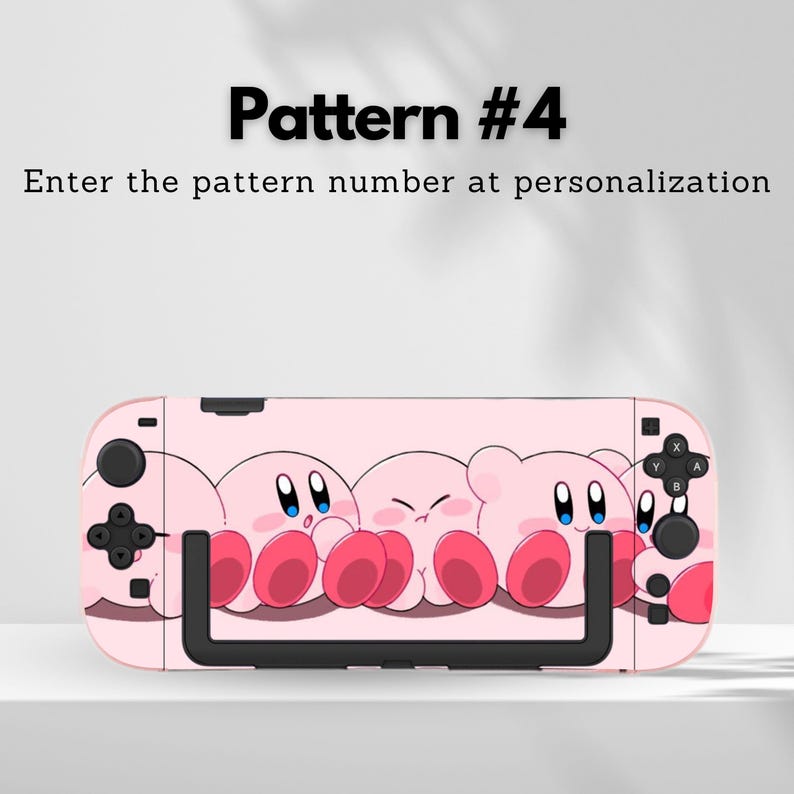 Cute Pink Puffball Art Switch Case for Nintendo Switch 2 7.9", Switch ...