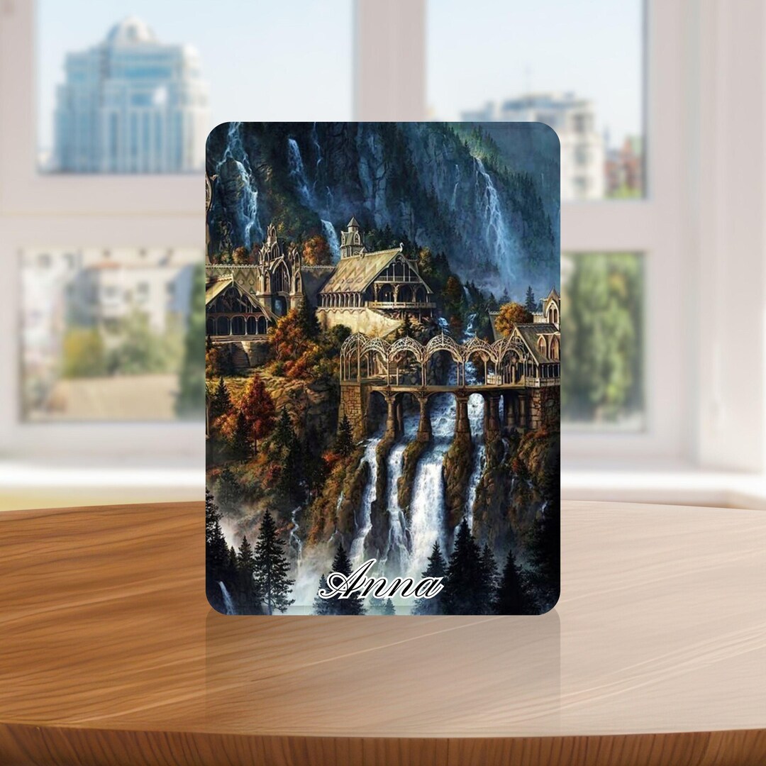 Personalized Fantasy Scenery Kindle Case With Hand Strap for Kindle 6 6 ...