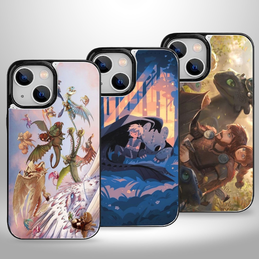 HTTYD Dragon Fanart Aesthetic Wallet Phone Case With Card Holder for ...