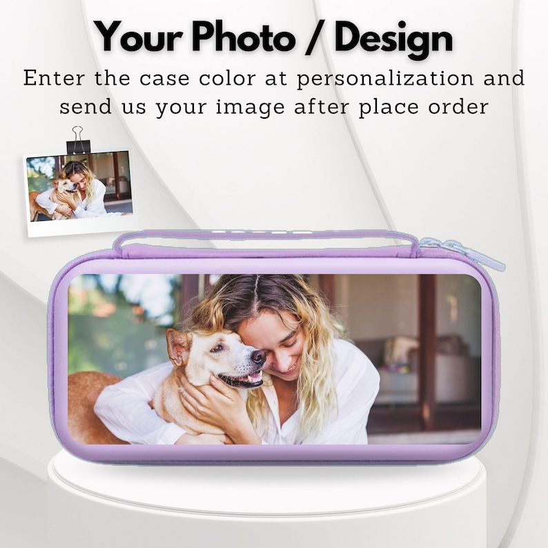 Personalized Custom Photo Switch Carrying Case for Nintendo Switch 2 ...