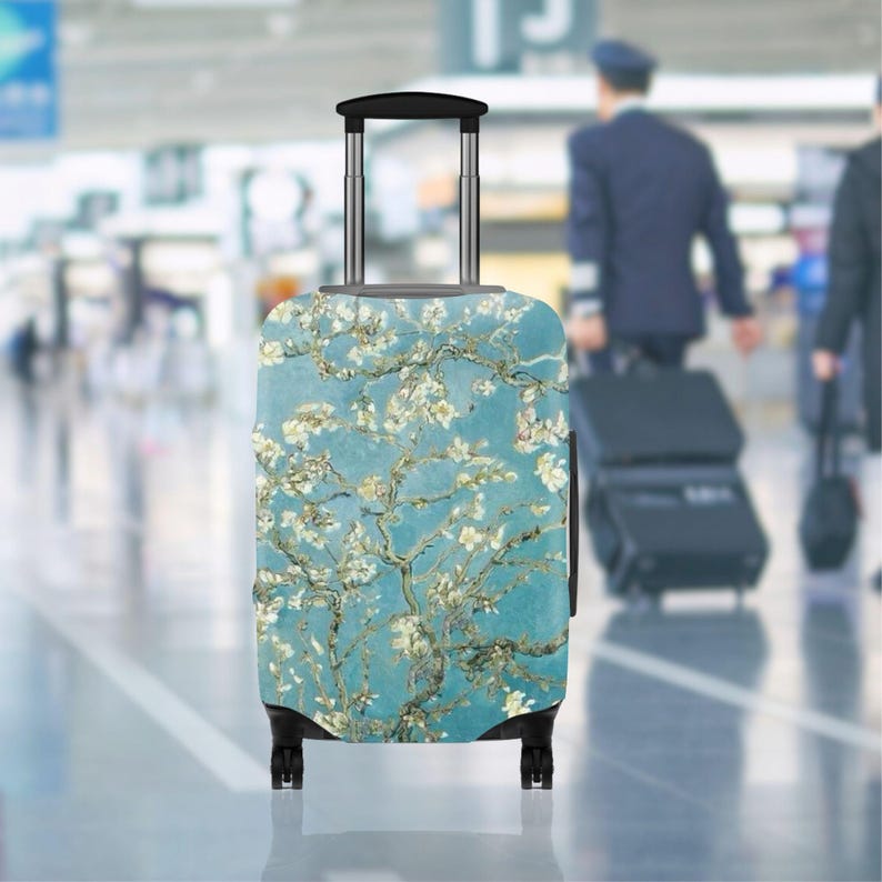 Floral Luggage Cover, Travel Suitcase Cover protector Skins, Custom ...