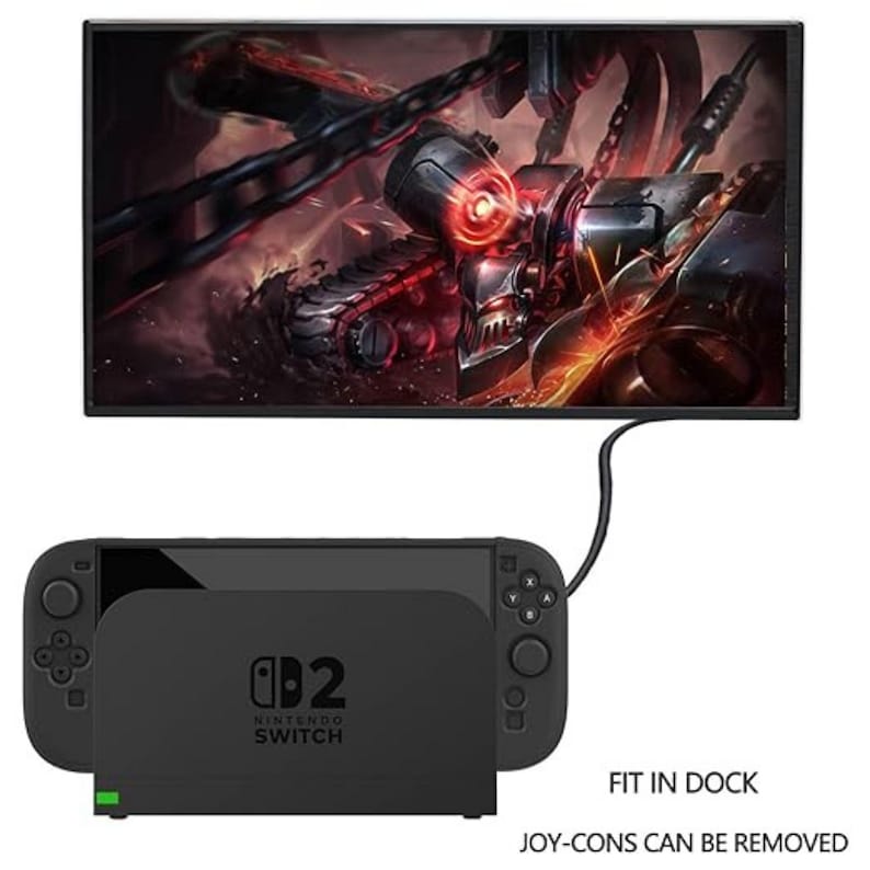 Cute Black Cat Switch Case for Nintendo Switch 2, Switch OLED, Dock ...