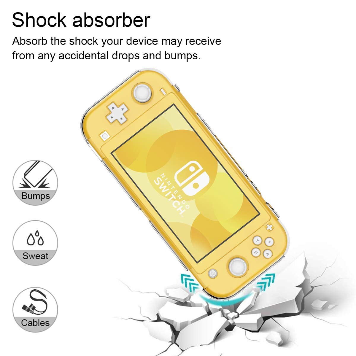 Clear Case Compatibility With Switch Lite Hard Transparent - Etsy