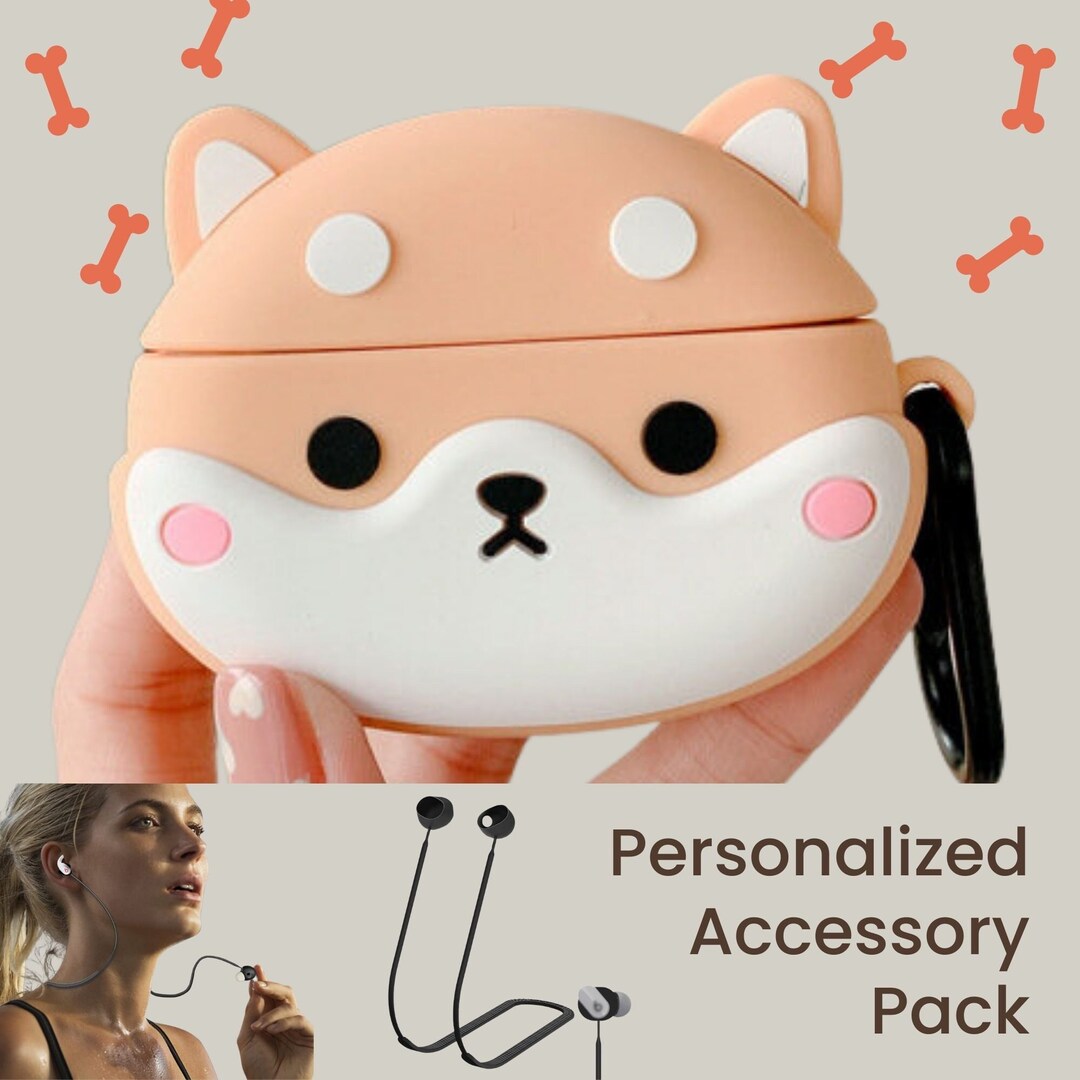 Case for Beats Studio Buds With Keychain, 3D Cute DIY Custom Craft ...