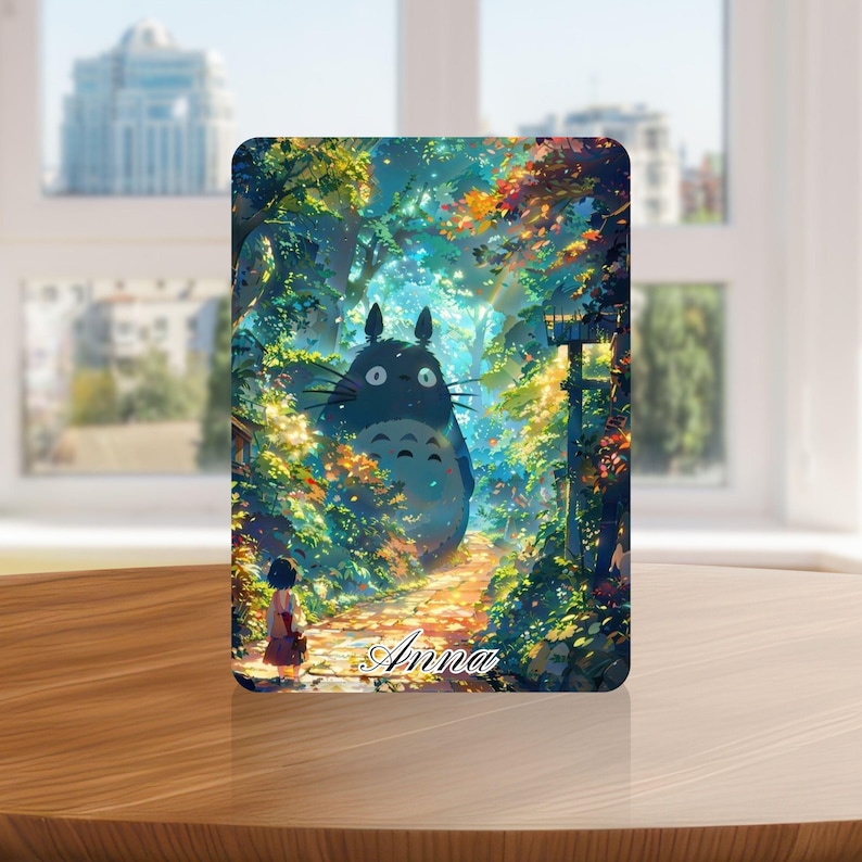 Personalized Anime Scenery Fanart Kindle Case W Hand Strap for Kindle 6 ...