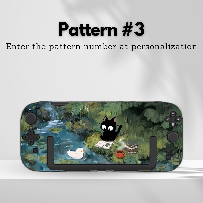 Cute Black Cat Switch Case for Nintendo Switch 2, Switch OLED, Dock ...