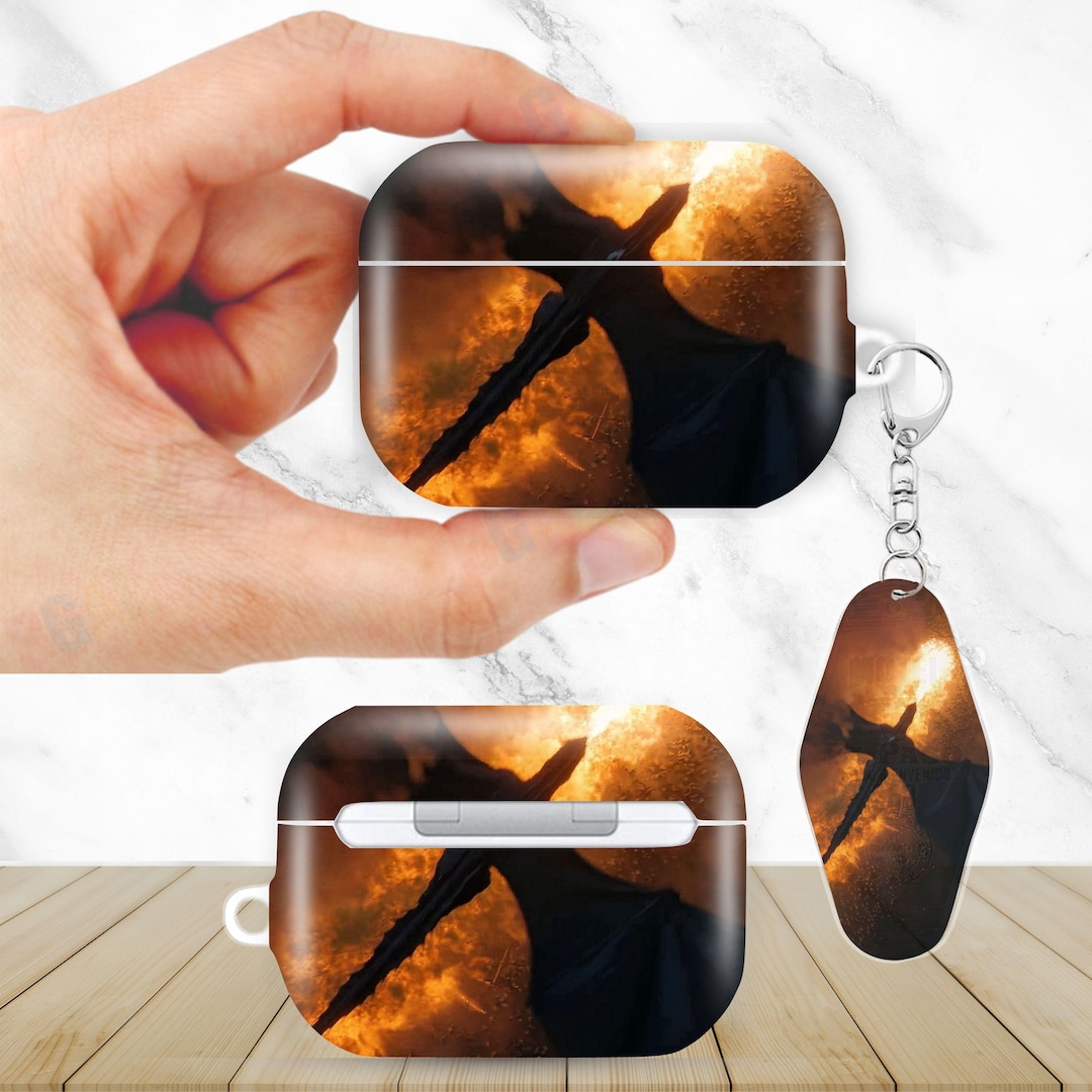 Fiery Dragon Fanart Aesthetic Airpods Case for Airpods Pro 3 2 1 ...