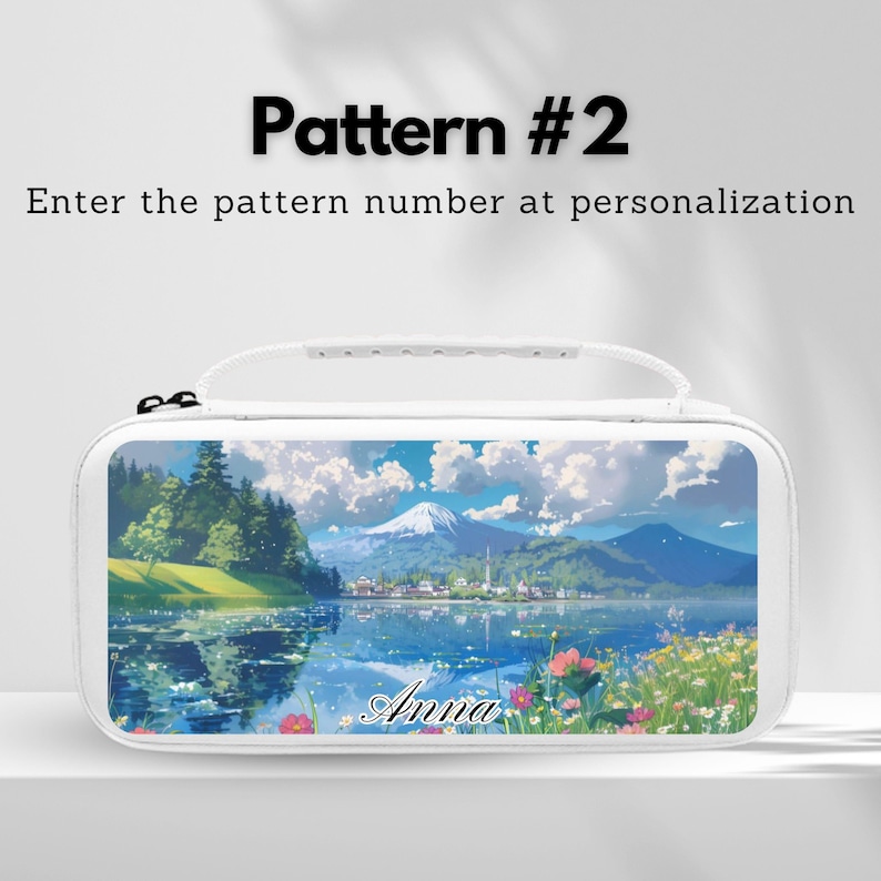 Personalized Ghibli Style Landscapes Switch Case for Nintendo Switch 2 ...