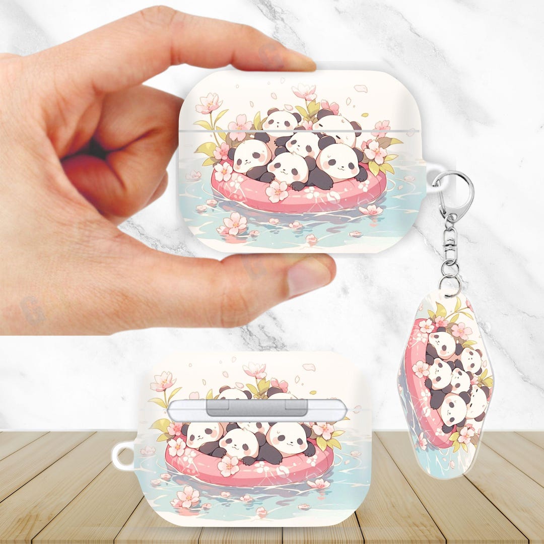 Cute Chill Animal Aesthetic Airpods Case for Airpods Pro 3 2 1, AirPod ...