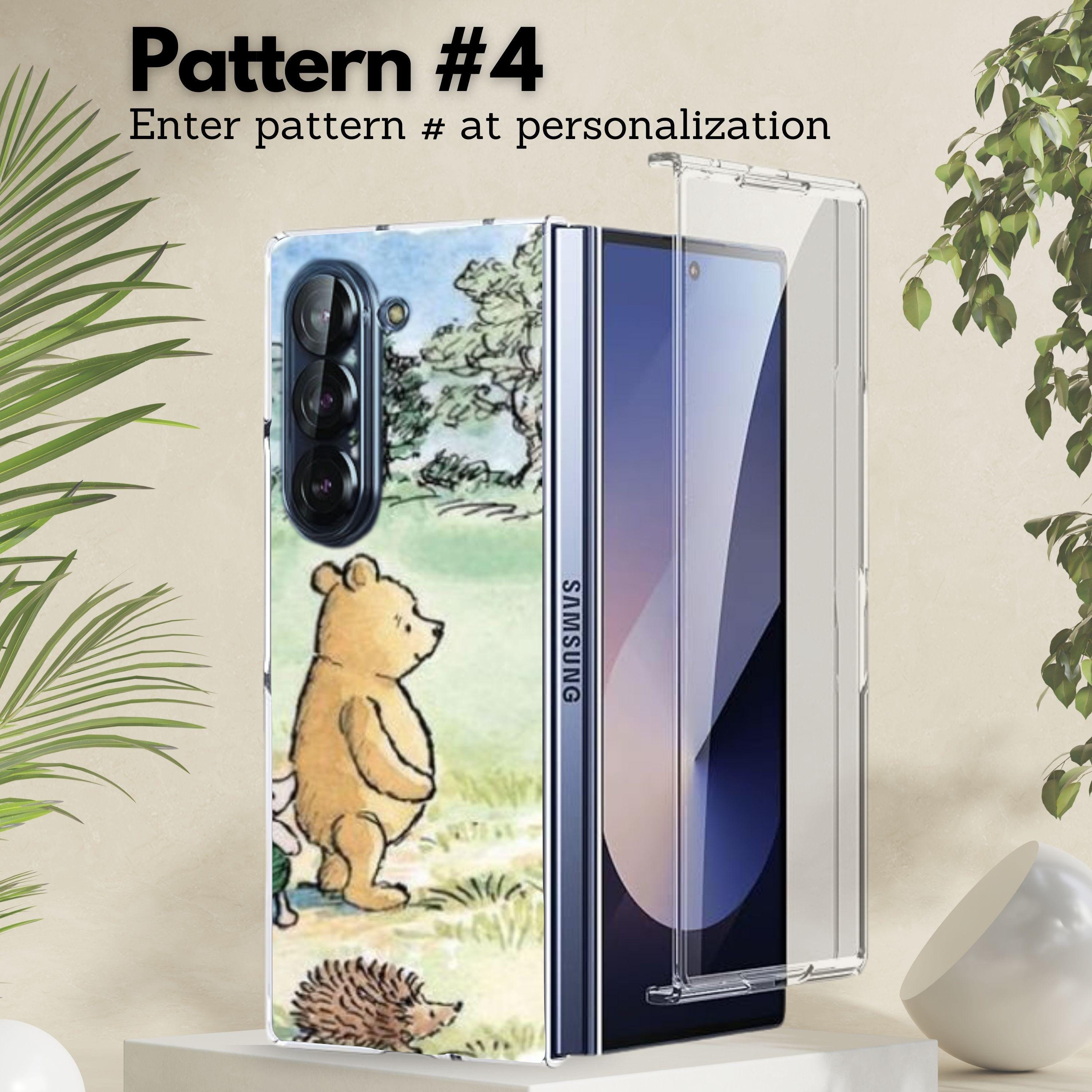 Cute Cartoon Bear Galaxy Z Fold Phone Case for Samsung Galaxy Z Fold 7 ...