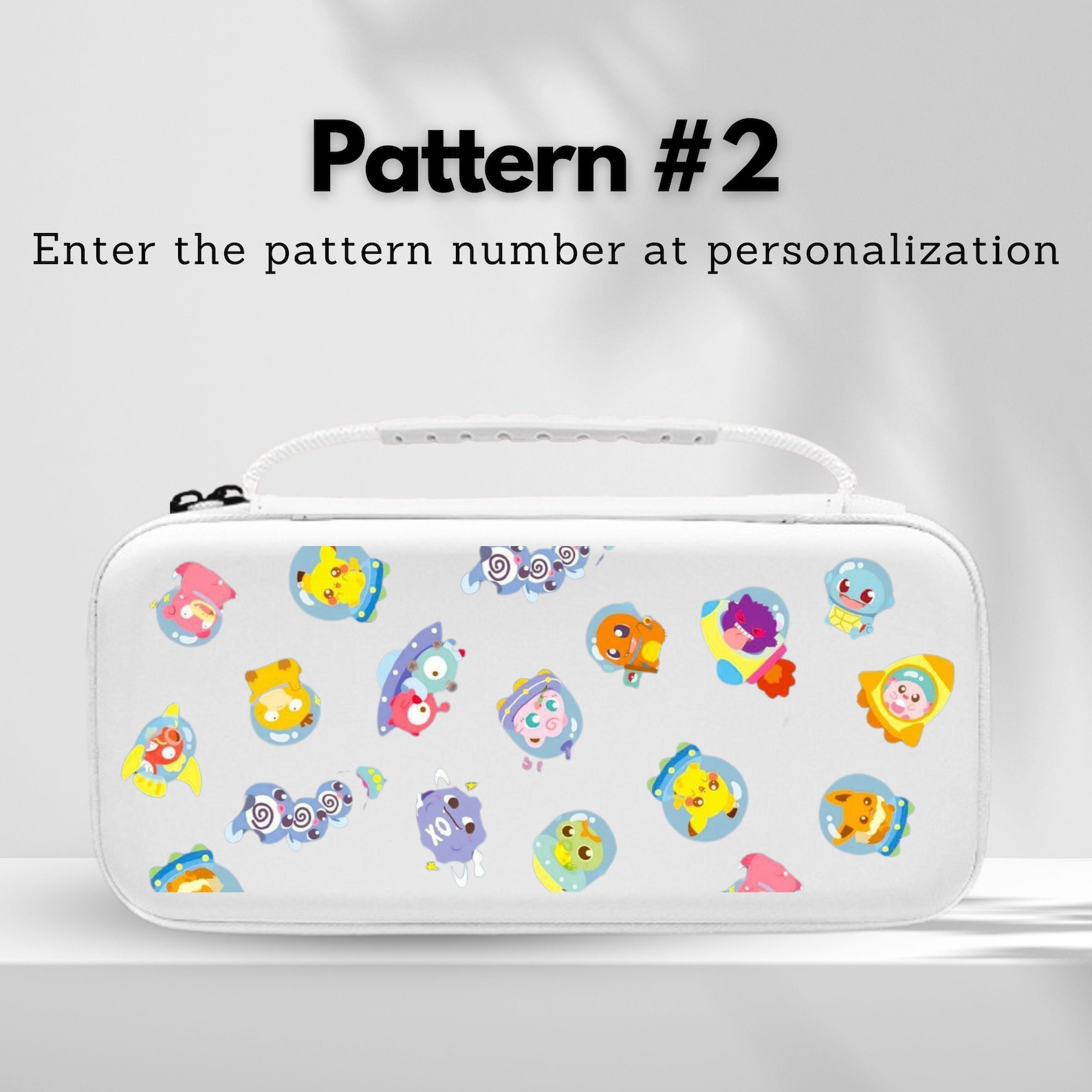 Cute Monster Fanart Carry Switch Case for Nintendo Switch 2/switch ...