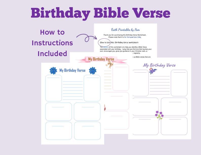 Birthday Bible Verse, Birthday Verse, Bible Study Verses, Bible Study ...