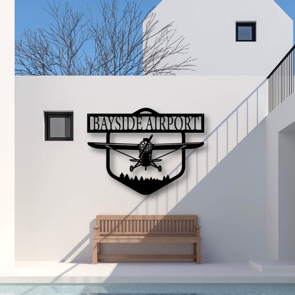 Airplane Monogram - Etsy