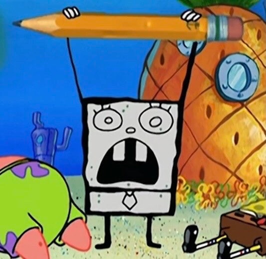 Doodlebob Pencil Holder - Etsy
